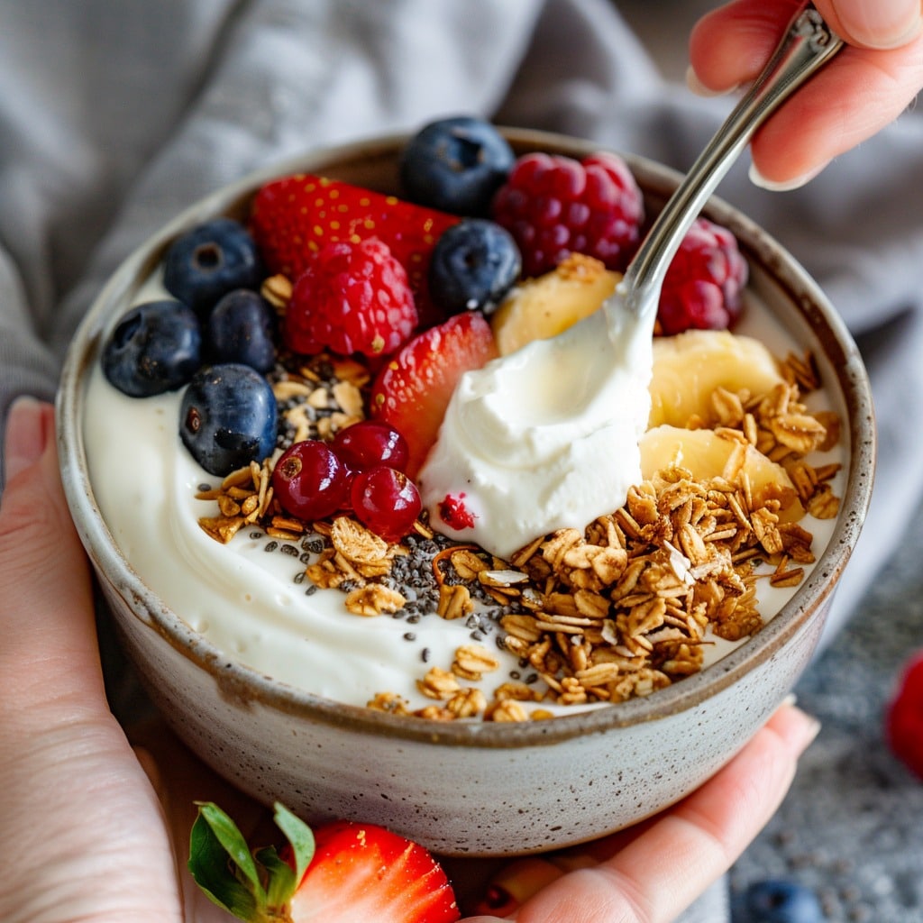 Fluffy Yogurt Bowl – 1 Creamy Recipe for Quick Energy